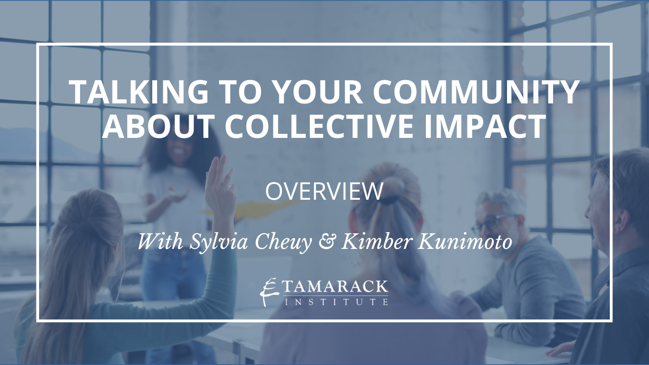 WEBINAR | Talking to your Community about Collective Impact - Overview