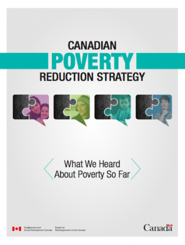 Towards a Canadian Poverty Reduction Strategy: What We Heard About ...