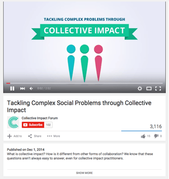 WEBINAR | Tackling Complex Social Problems through Collective Impact
