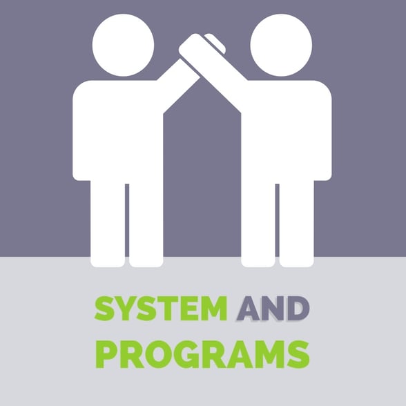 Systems and Programs: Moving from Enemies to Friends