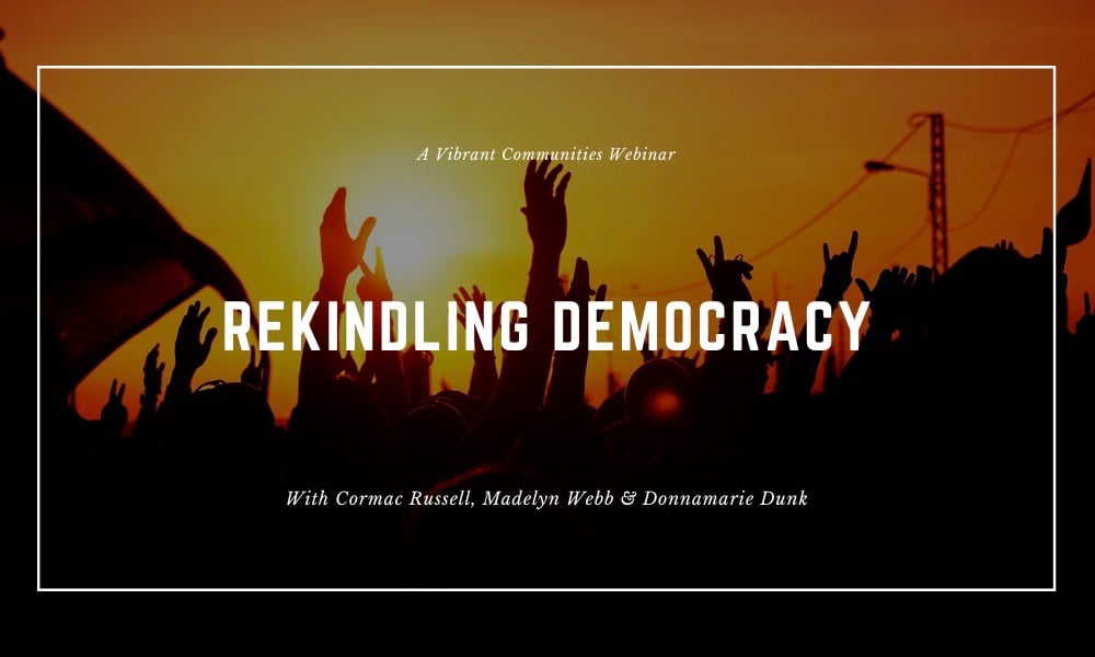 WEBINAR | Rekindling Democracy - An Interview with Cormac Russell