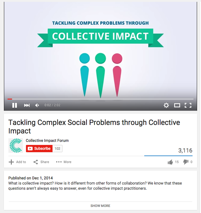 WEBINAR | Tackling Complex Social Problems through Collective Impact