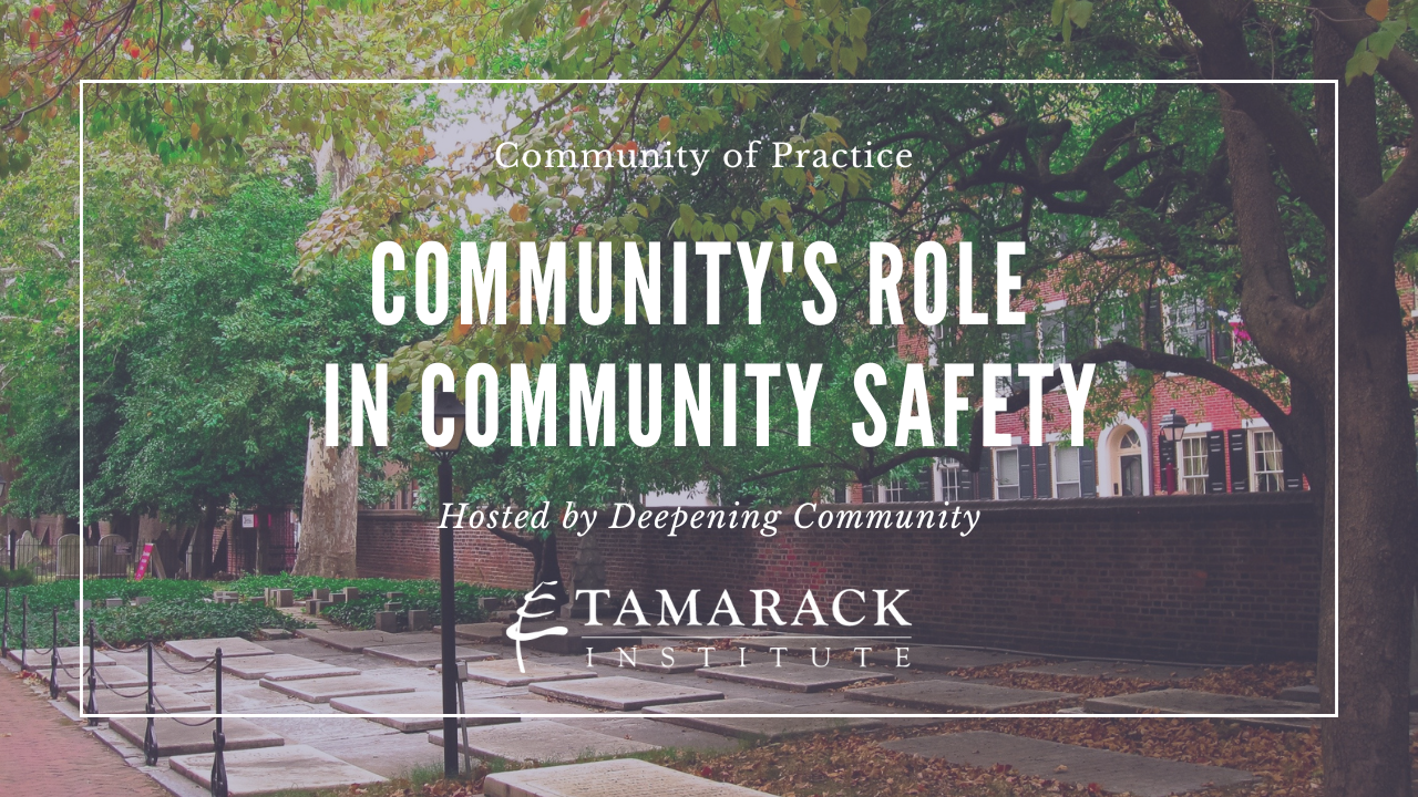 Community of Practice | Community's Role in Safety Community of Practice